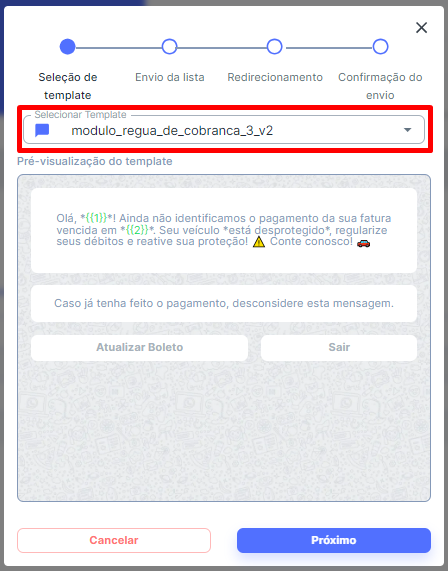 Onde eu clico para chamar um cliente?