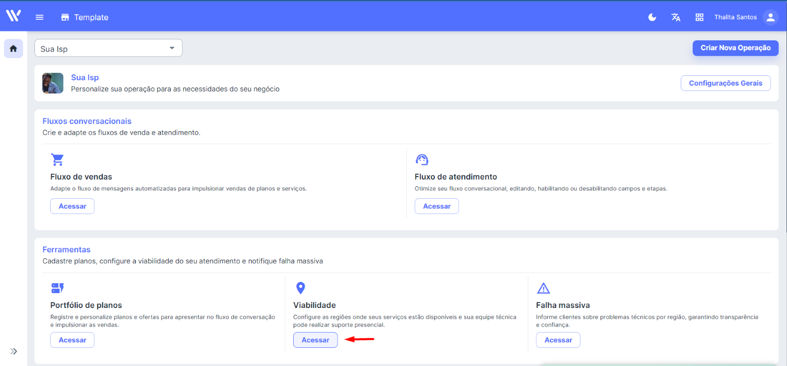 Como cadastrar viabilidade técnica?